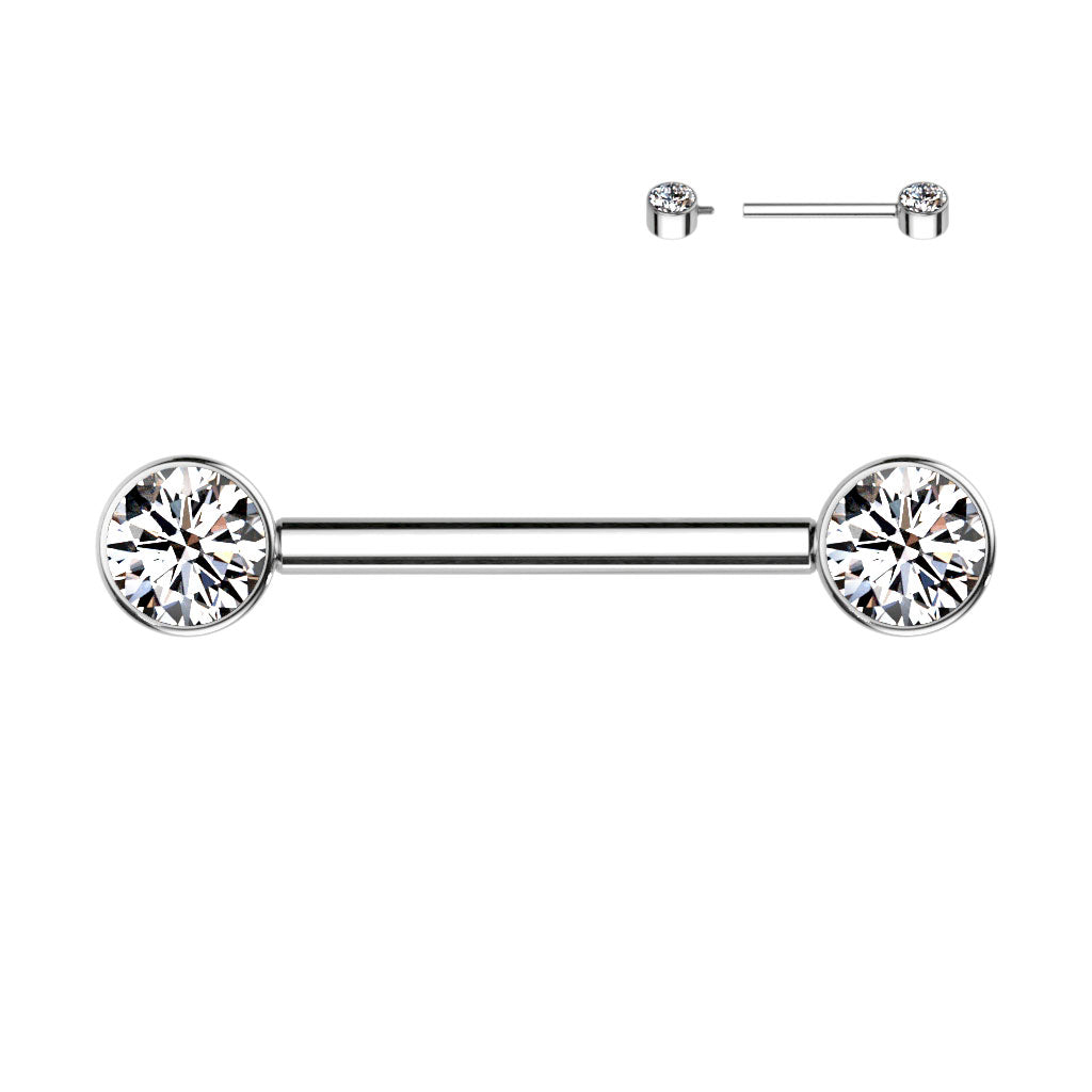 Nipple Rings Silver Loft